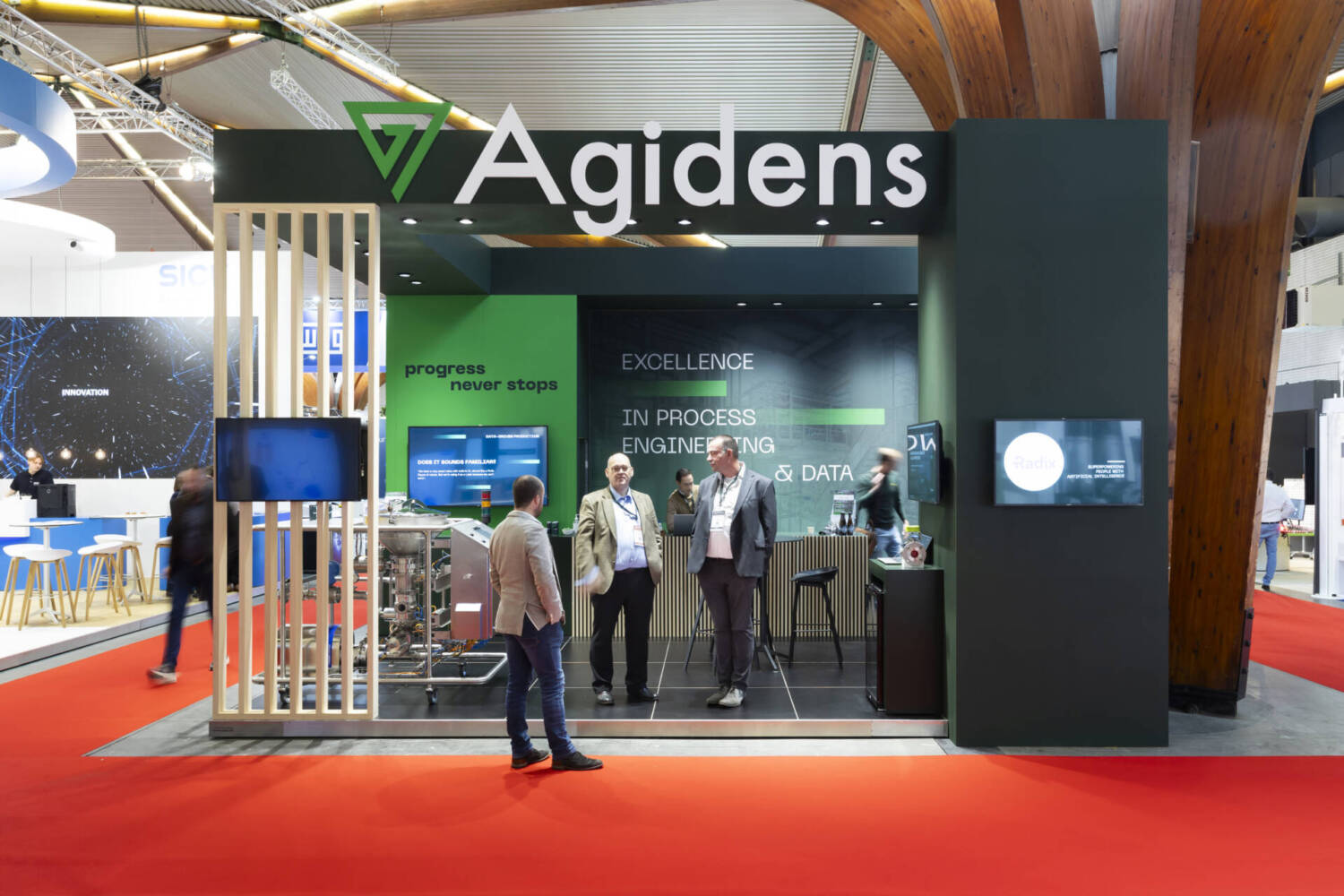 Beursstand Agidens | Indumation | Expo Z